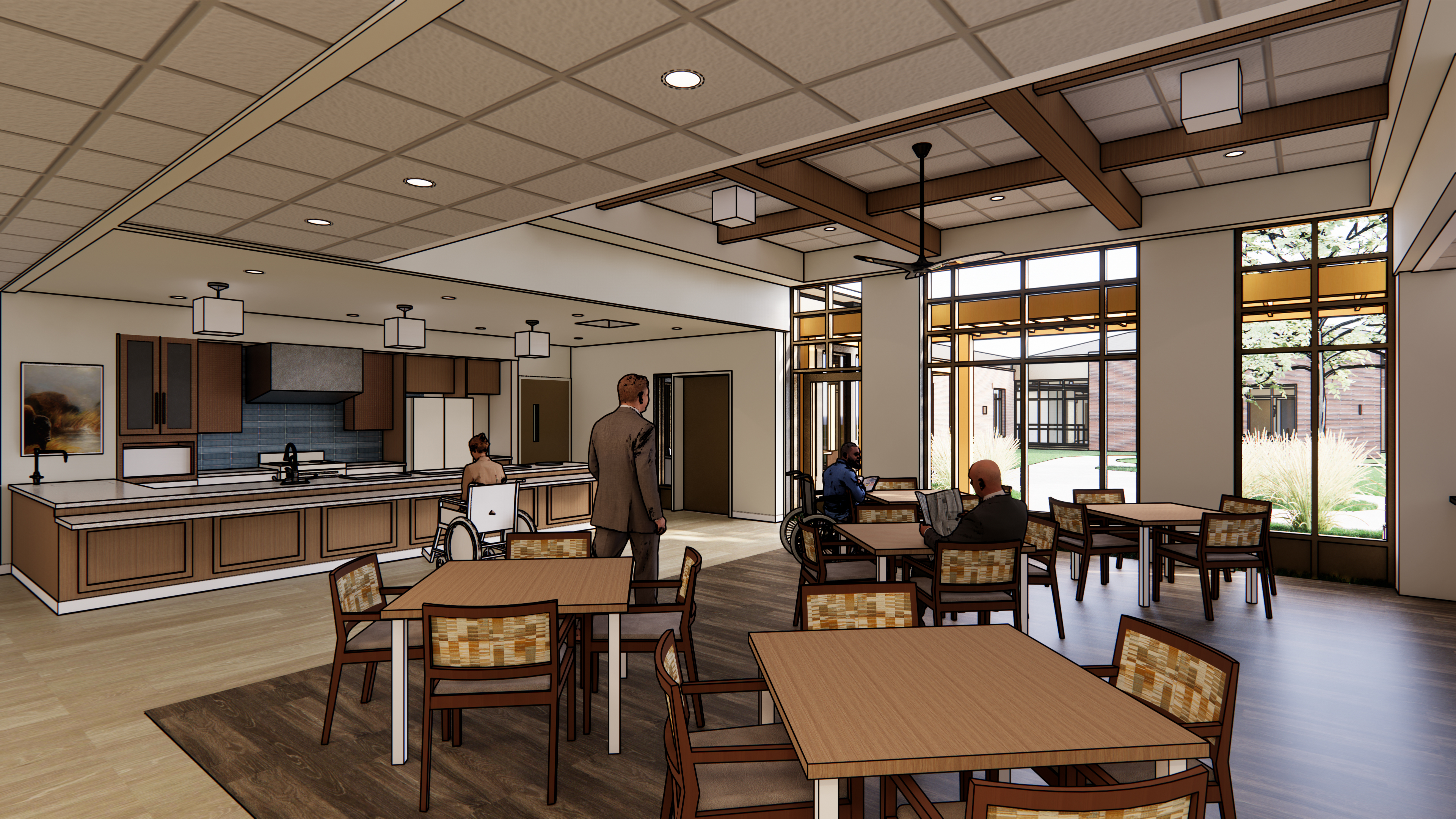 Minnesota State Veterans' Home -… | Wold Architects & Engineers